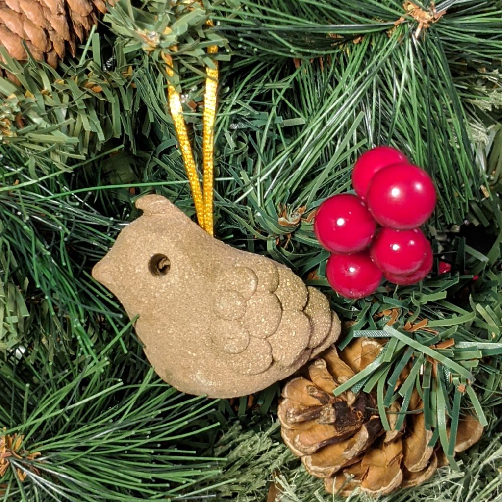 Quail Tree Ornament - Margaret Hudson's Earth Arts Studio